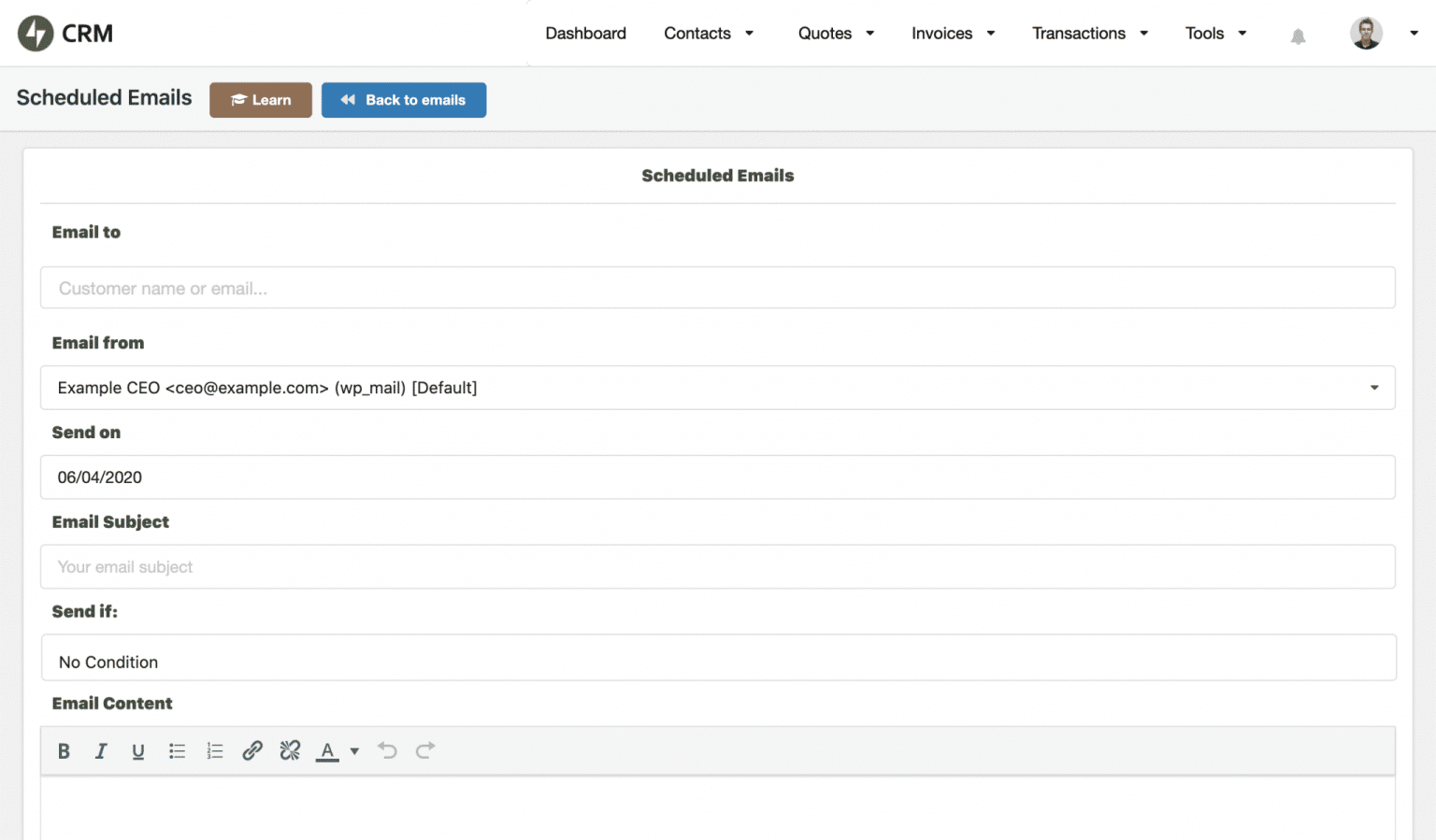 System Email Pro | Jetpack CRM